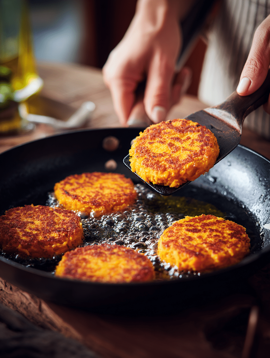 Sweet Potato Patty Recipe 5-Star Crispy, Easy & Healthy